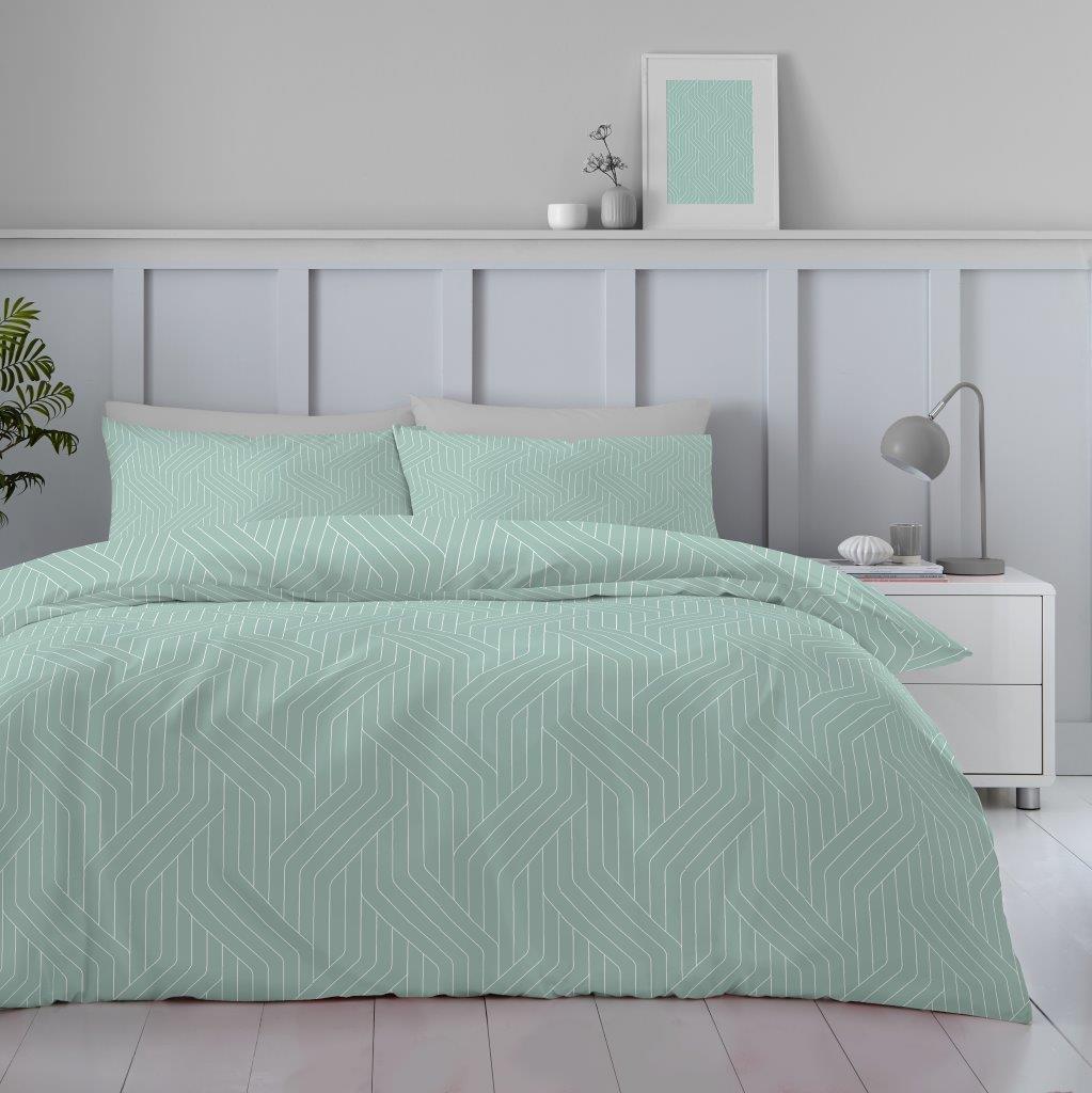 Jordon Geo Sheet Set – The Egyptian Cotton
